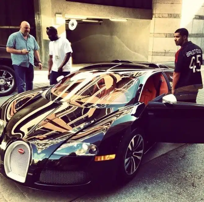 Drake owns an extremely rare $1.3million Bugatti model with only 15 ...