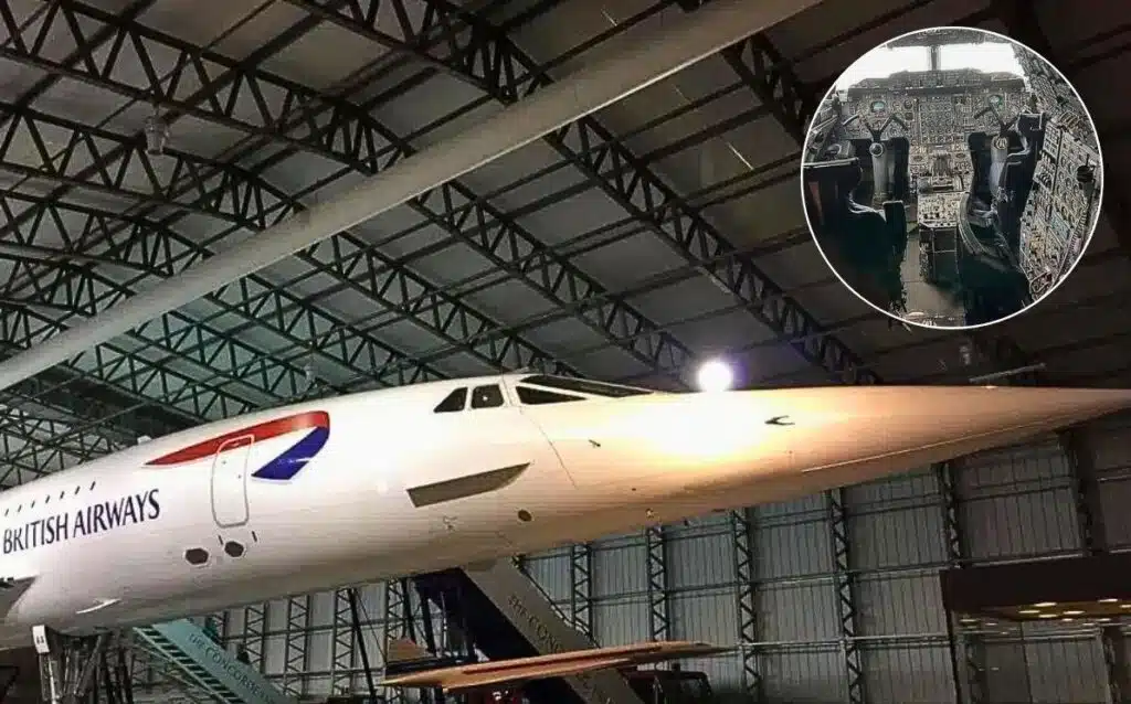 Everyone’s in awe after seeing pictures of Concorde’s cockpit for the ...