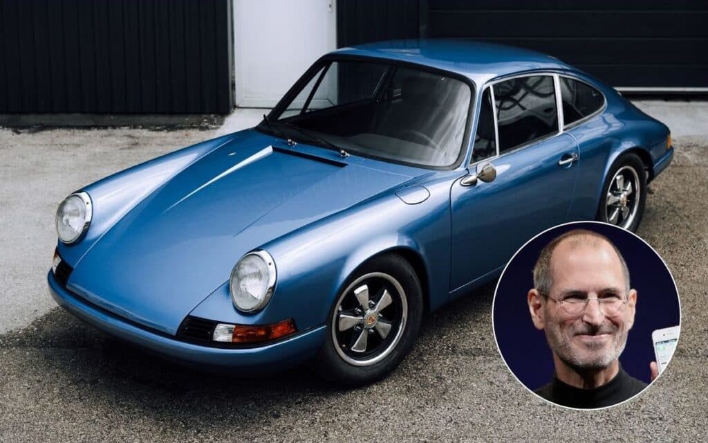Steve Jobs got a new identical Porsche every 6 months for decades ...